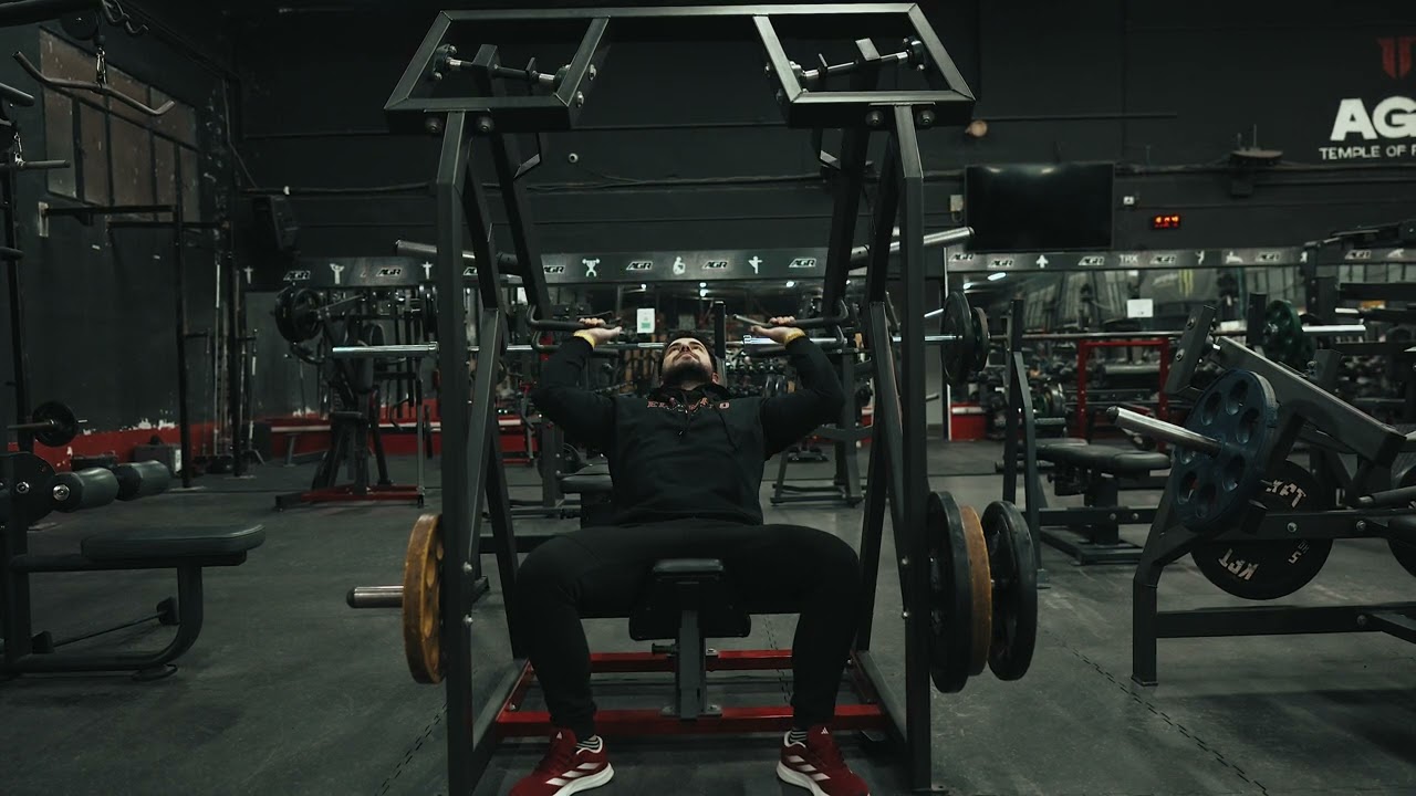 ᐈ Press Militar en Máquina 【⚡️】 Vídeo + Guía